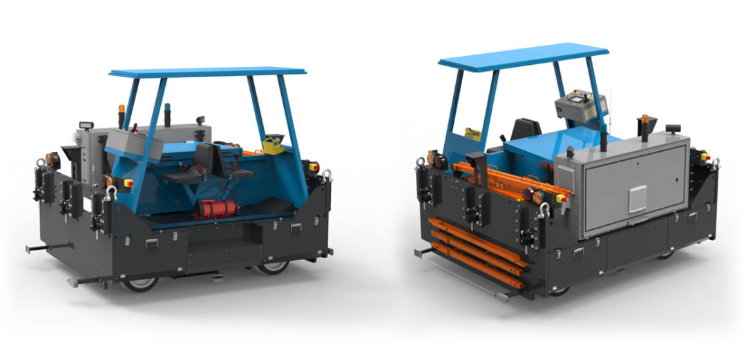 Gamme tireur pousseur électrique - Locotracteurs électriquesTracfer